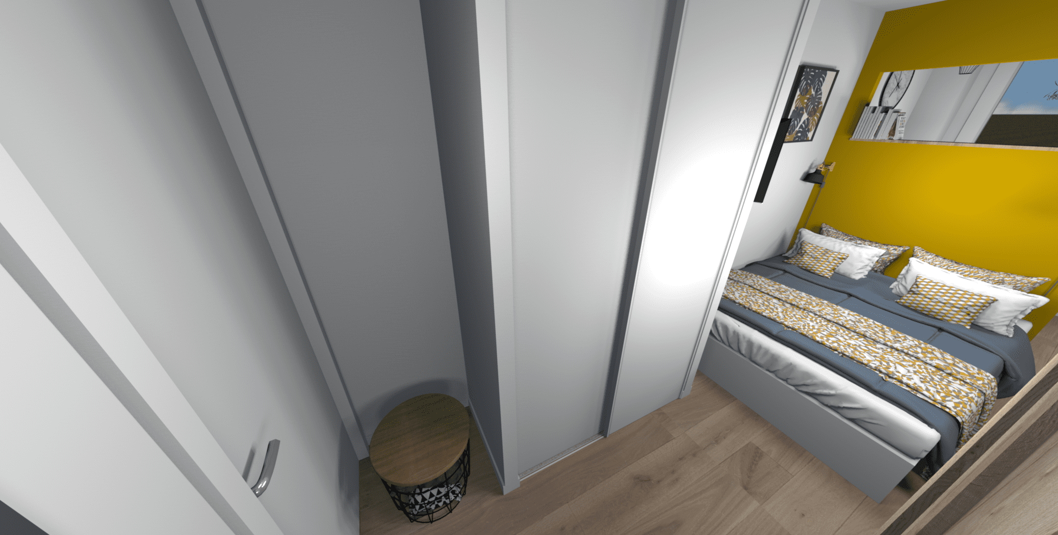 Transformation d'un garage en studio