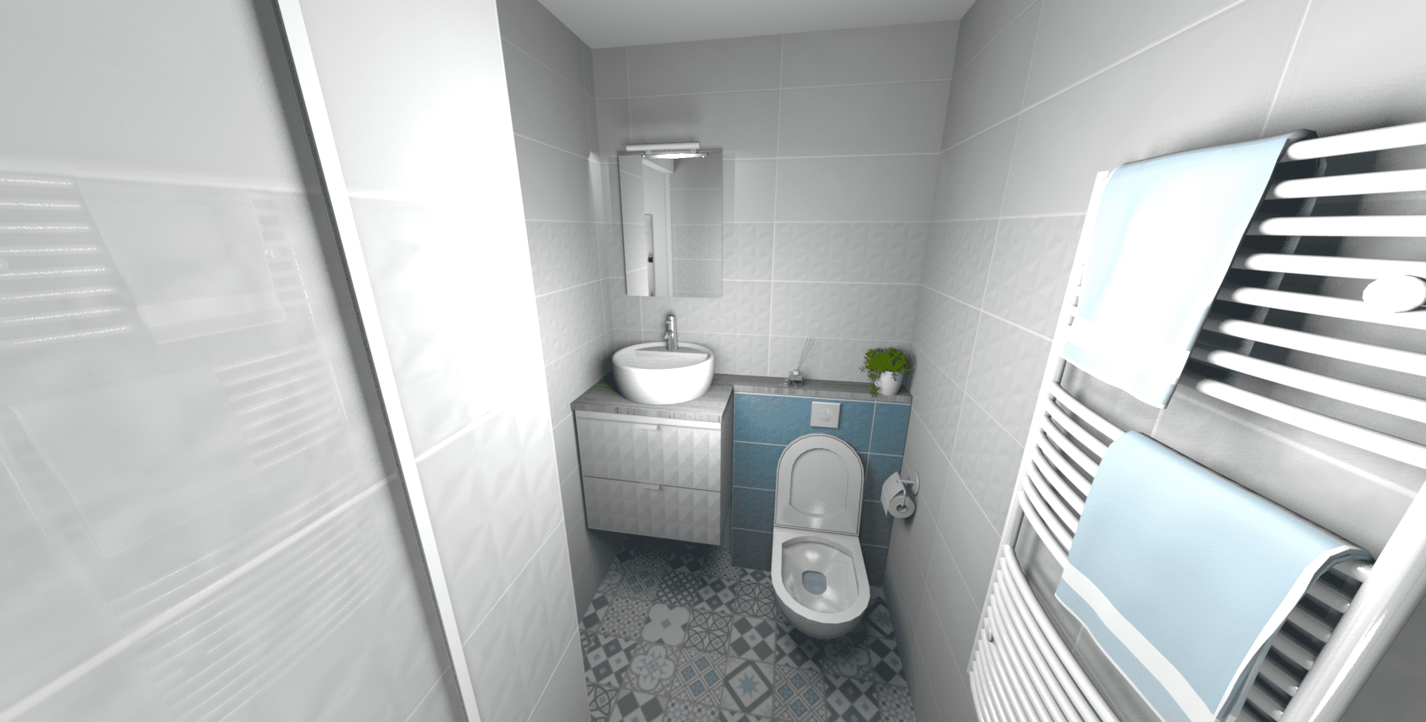 Transformation d'un garage en studio